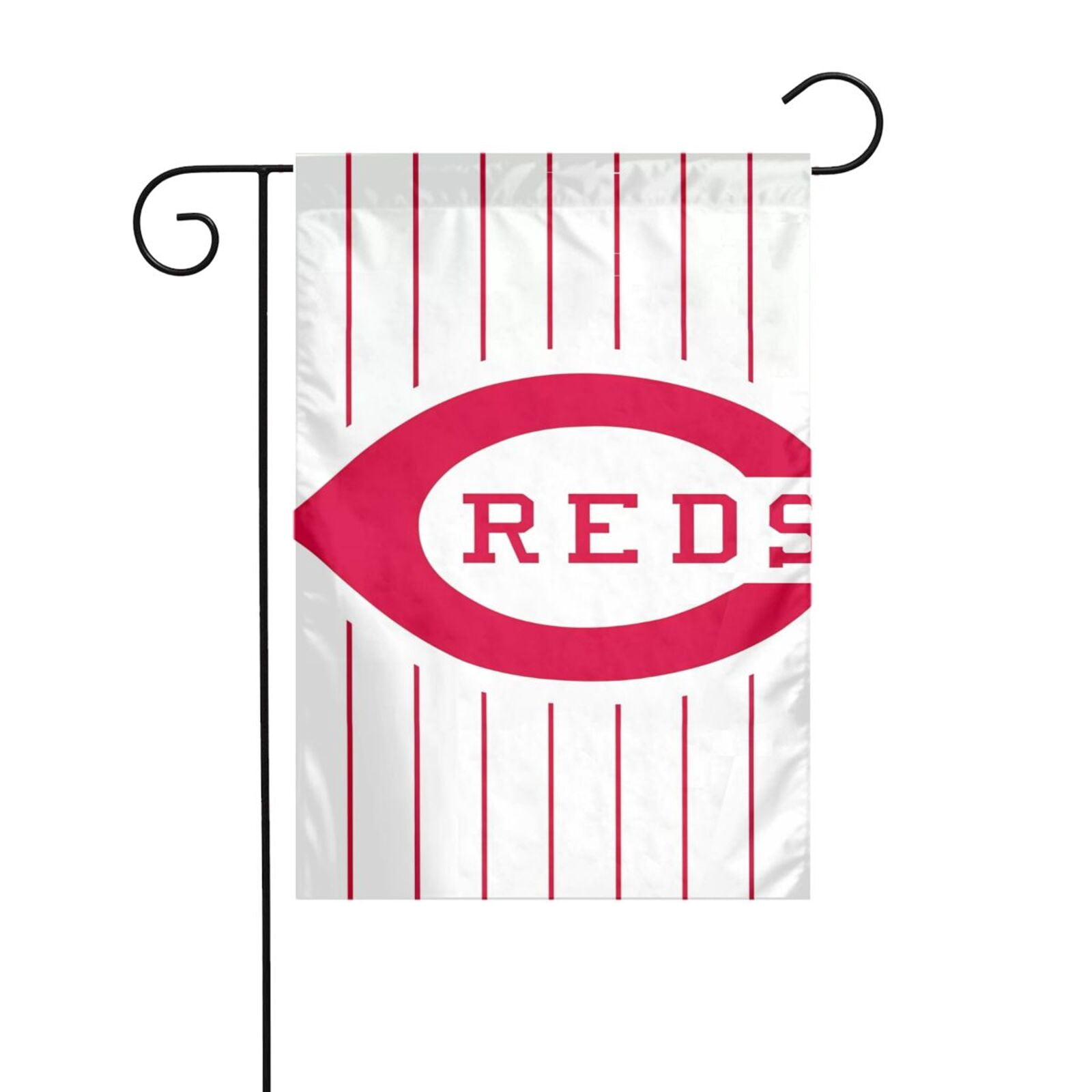 Reds Baseball Team Custom Garden Flag Vertical 12x18 Inch Welcome Yard ...