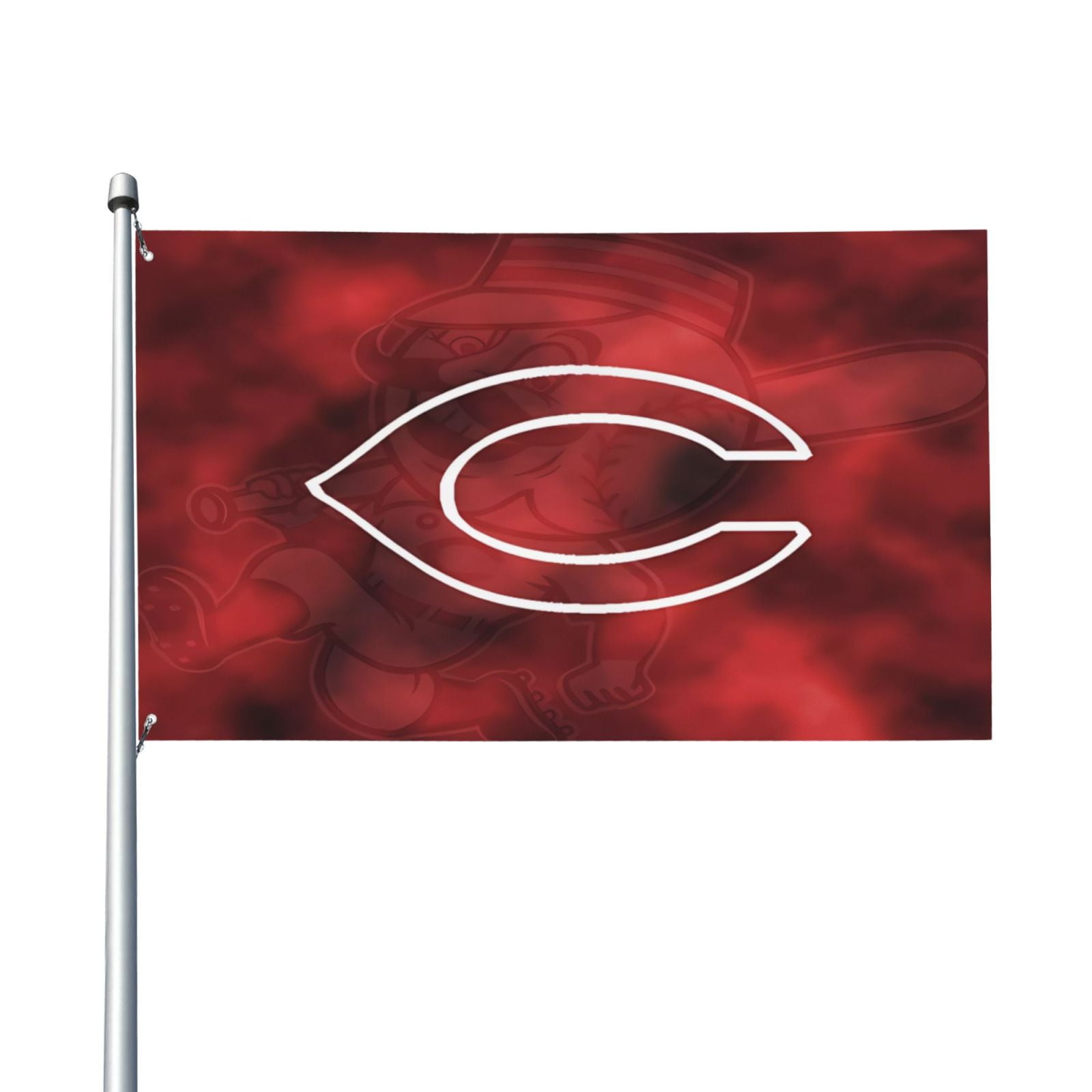 Reds Baseball Team Custom Outdoor 3x5FT Decorative Flags, Easy to ...