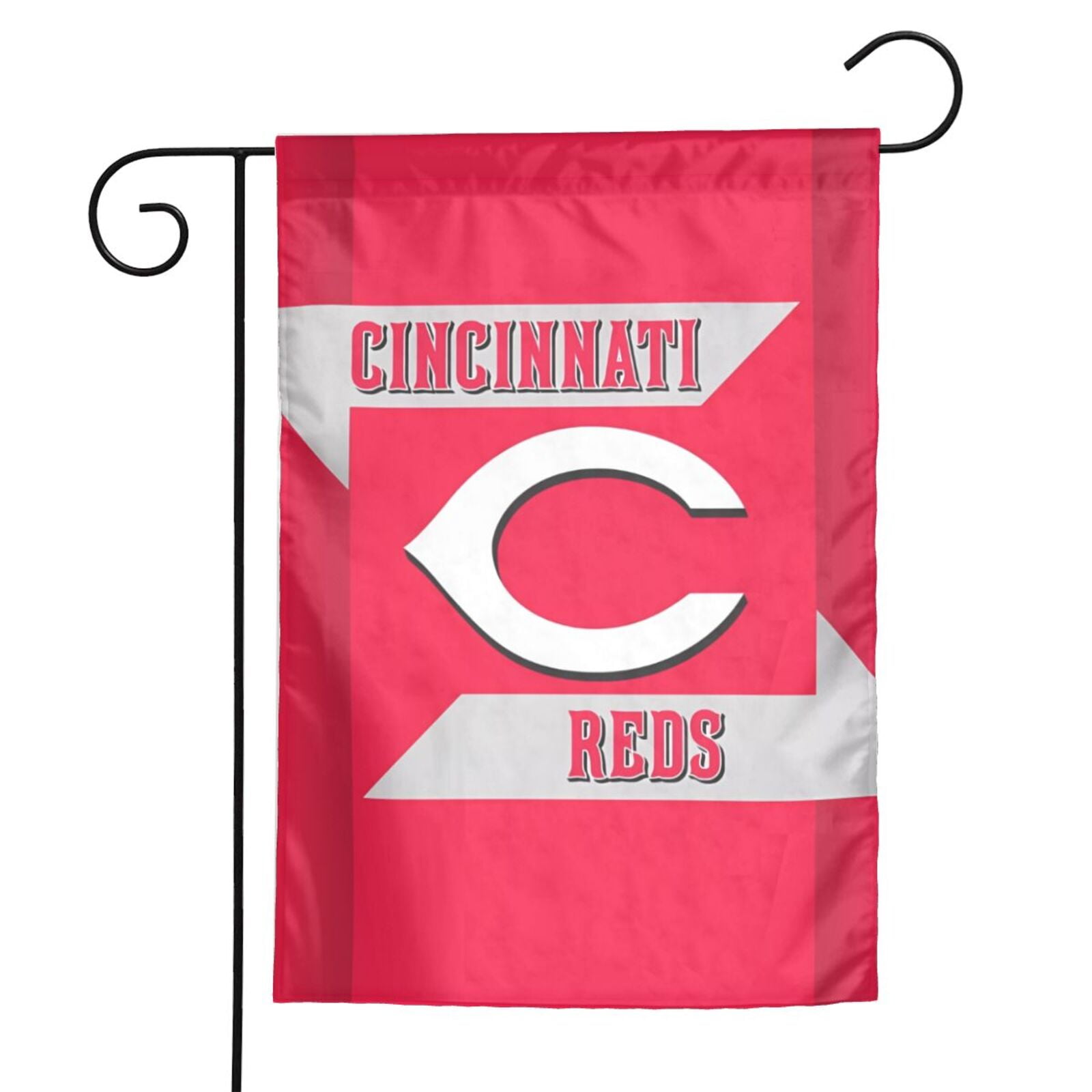 Reds Baseball Team Custom Outdoor Decorative Garden Flag 12 x 18 Inch ...