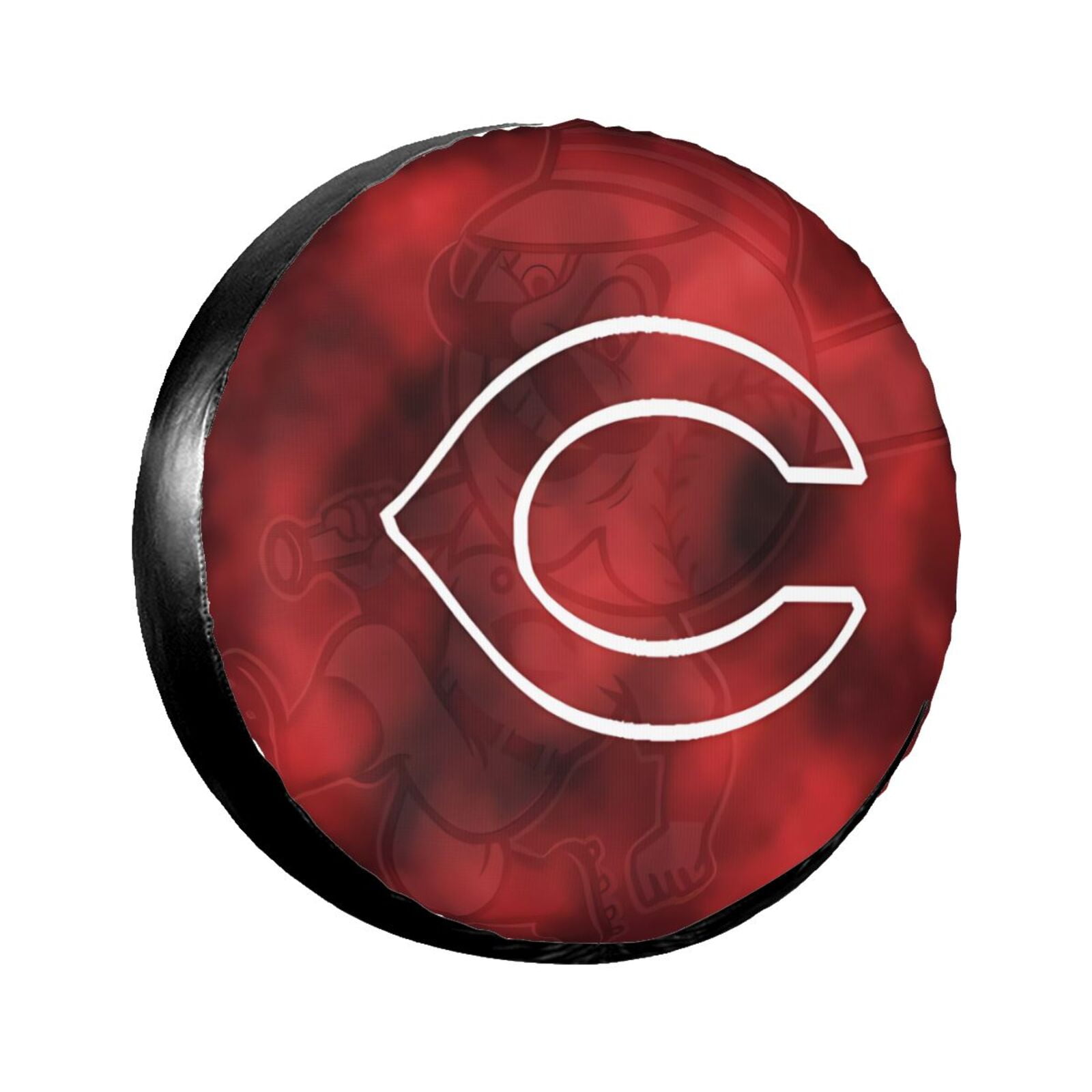 Reds Baseball Team Custom Rugged Tire Covers Heavy Duty Thick Sun Shade ...