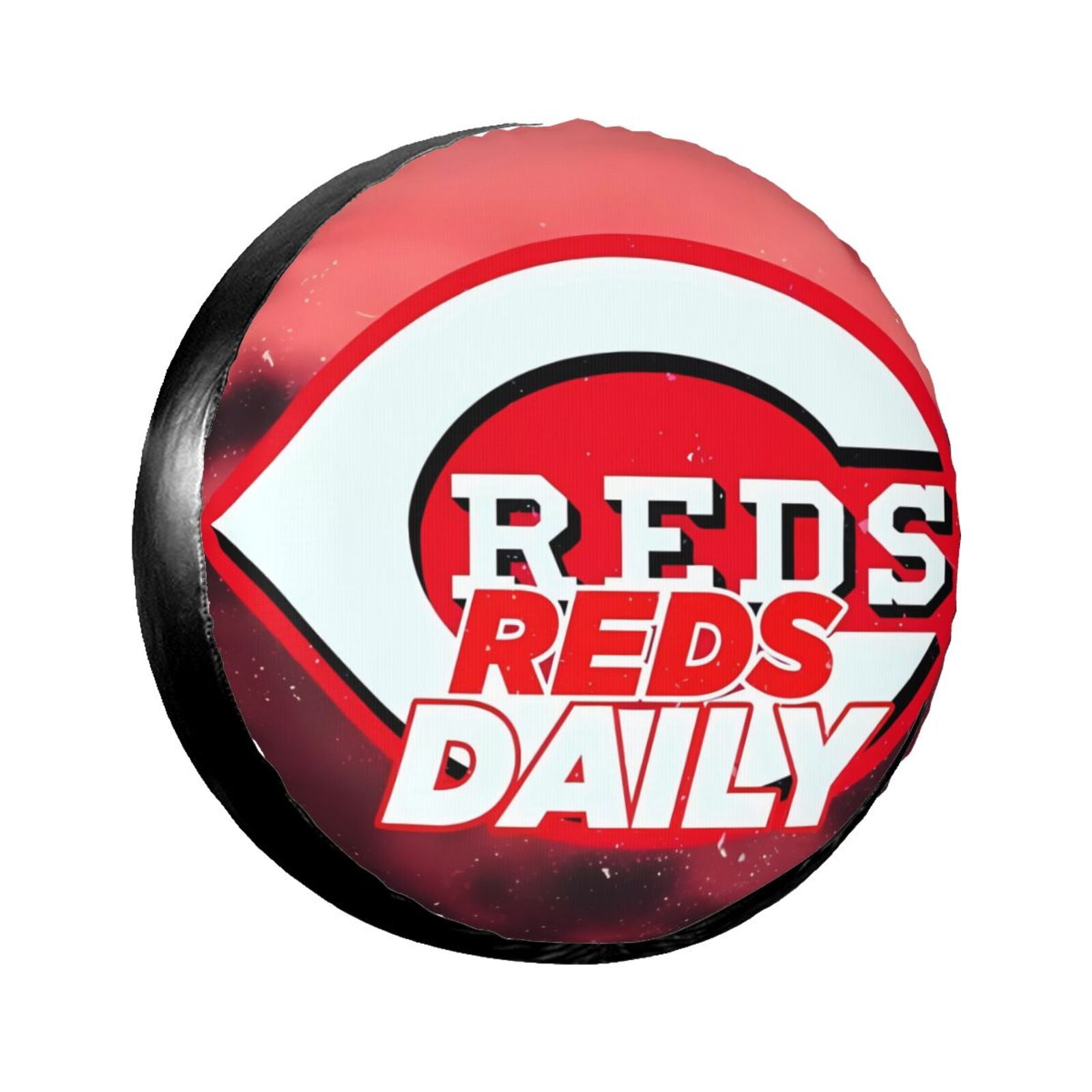 Reds Baseball Team Custom Rugged Tire Covers Heavy Duty Thick Sun Shade ...