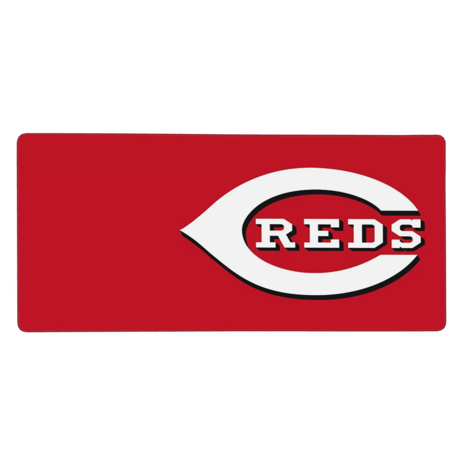 Reds Baseball Team Custom Thick Keyboard Mat 16x35.5 Inch, Extra Wide ...