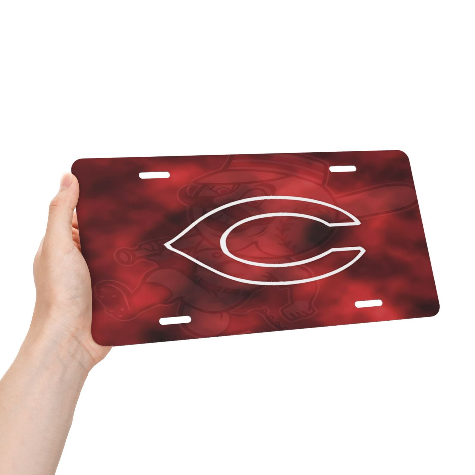 Reds Baseball Team Decorative Logo License Plate Baseball Team Fans ...