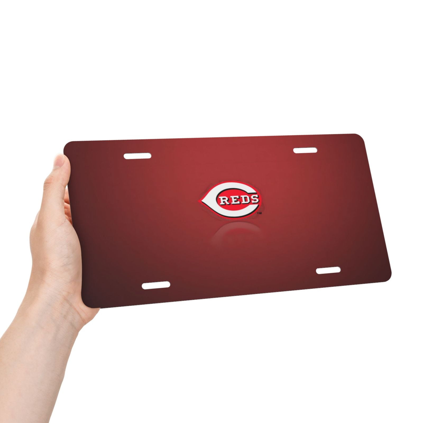 Reds Baseball Team Decorative Logo License Plate Baseball Team Fans ...