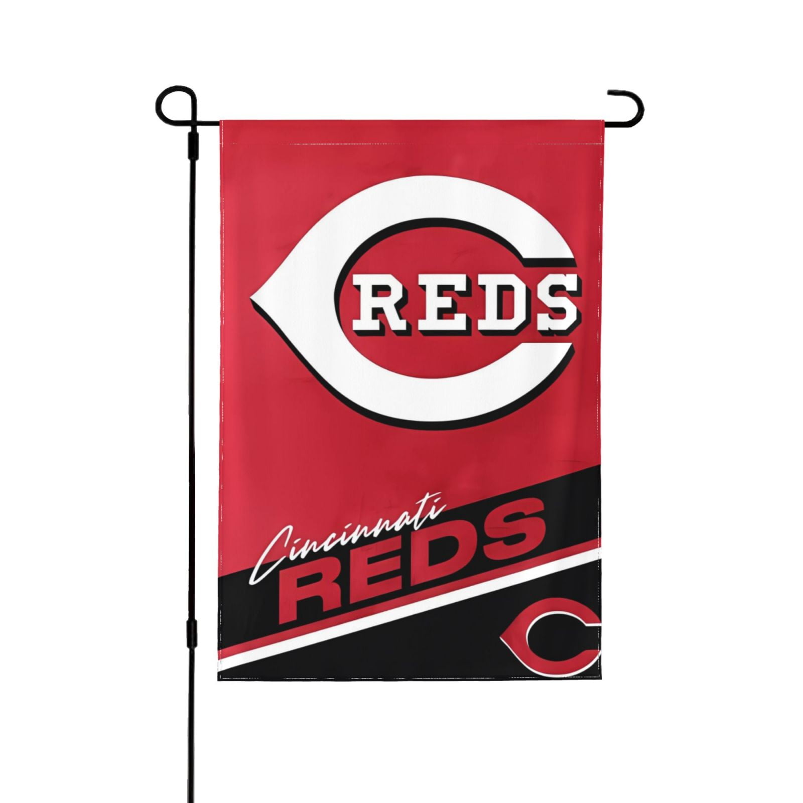 Reds Baseball Team Front Garden Flag, Fans Spectator Flag Hanging Flag ...