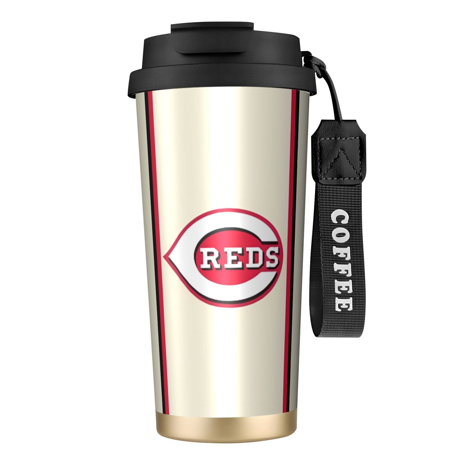 Reds Brand New 316 Stainless Steel Insulated Coffee Mug, Baseball Team ...