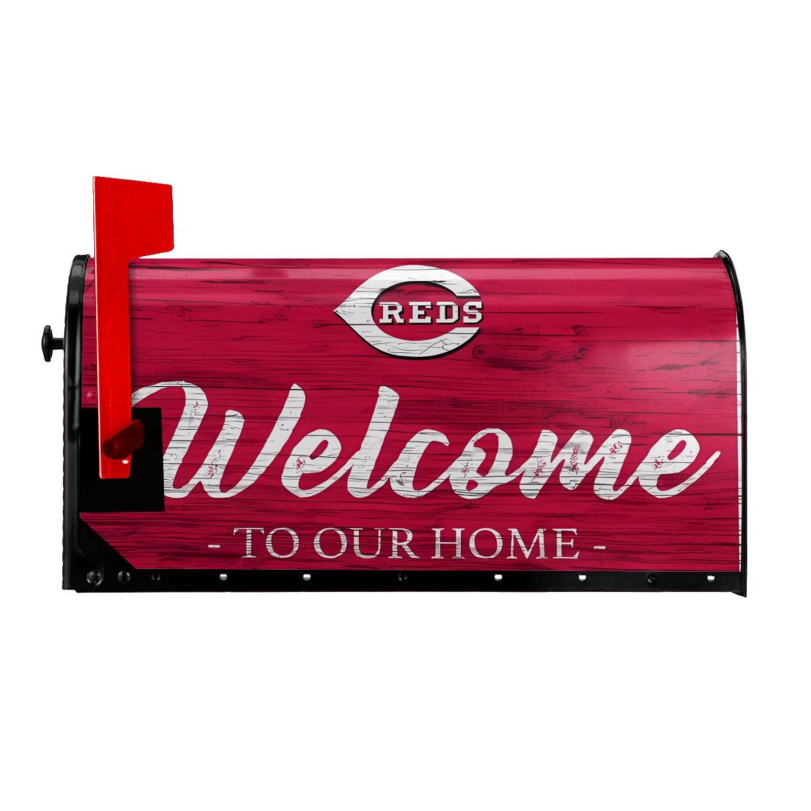Reds Custom Stylish Mailbox Covers, Personalized Mailbox Covers For ...