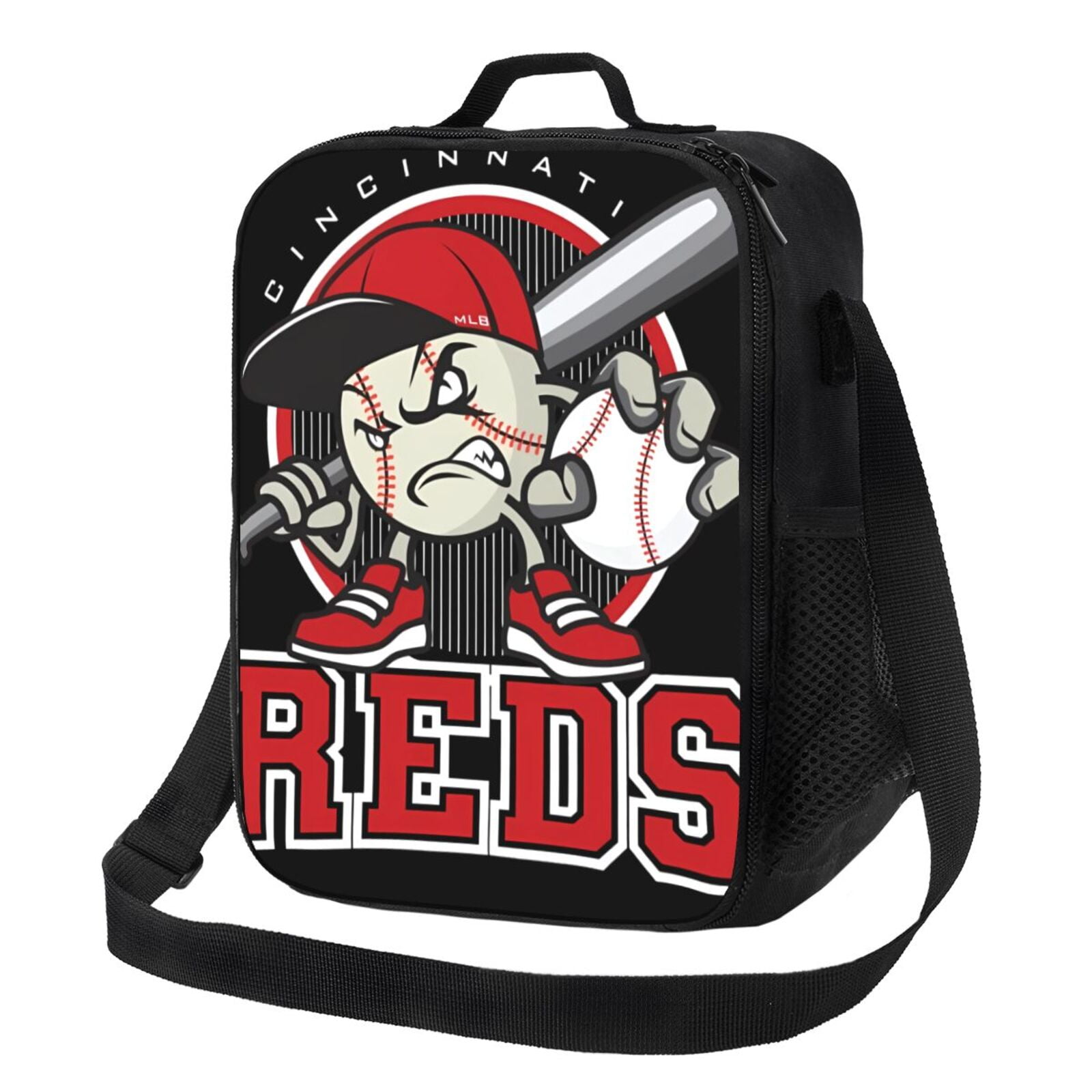 Reds One Shoulder Portable Bento aluminum Foil Thickened Insulated ...