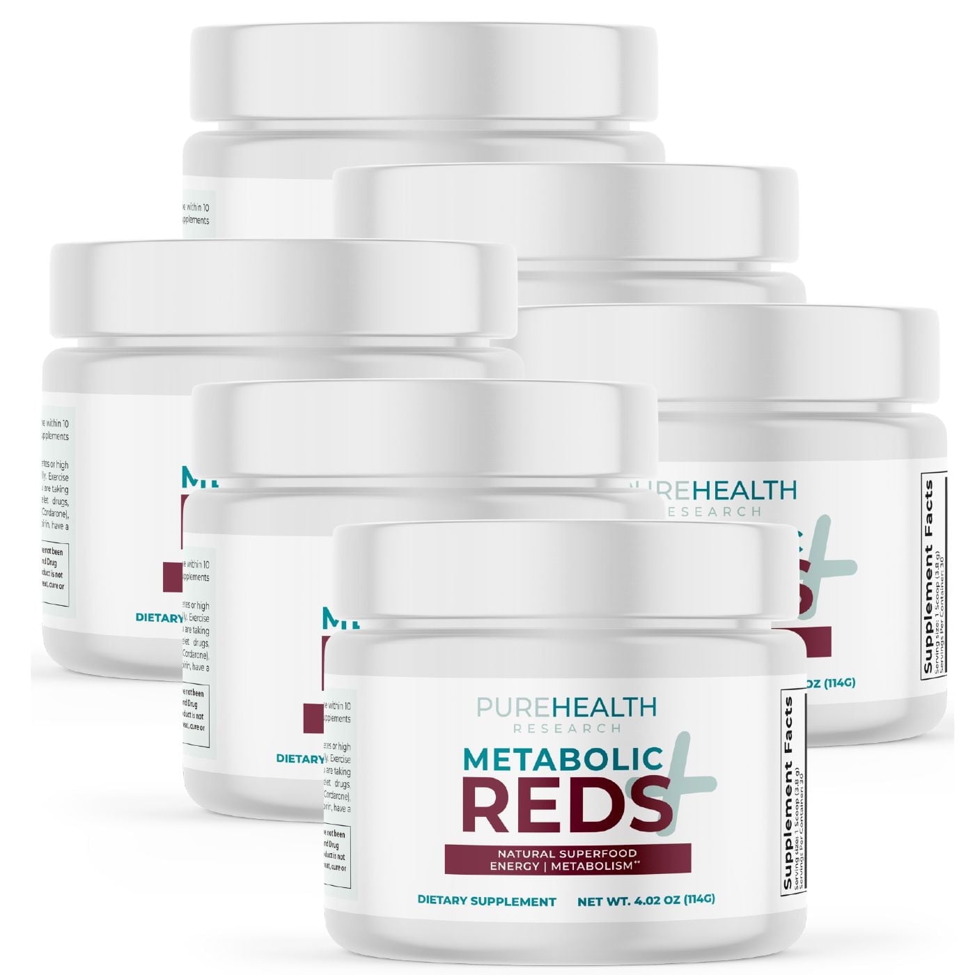 Reds Superfood Powder with Probiotics, 5 Digestive Enzymes, Beets ...