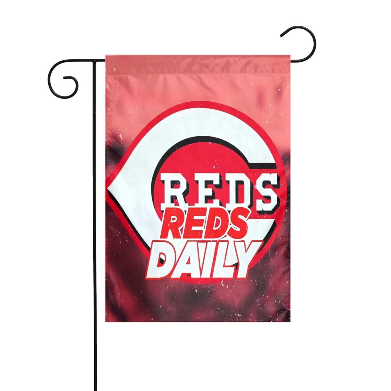 Reds Team Garden Flag Indoor Outdoor Decoration Double Sided Flag ...