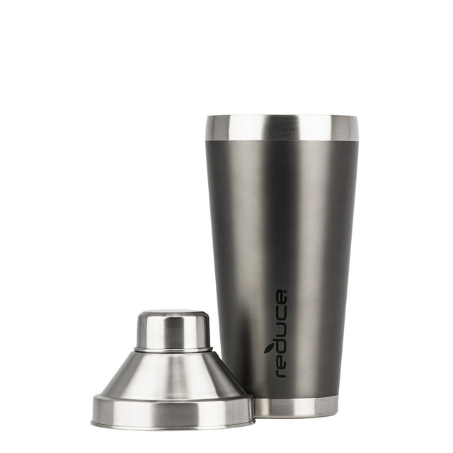 Reduce 20oz Stainless Steel Insulated Cocktail Shaker - Charcoal ...