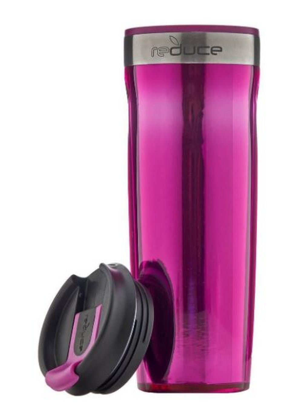 Reduce Dash 16 oz. Thermal Tumbler Cup Mug Coffee Cup Metallic (Purple ...