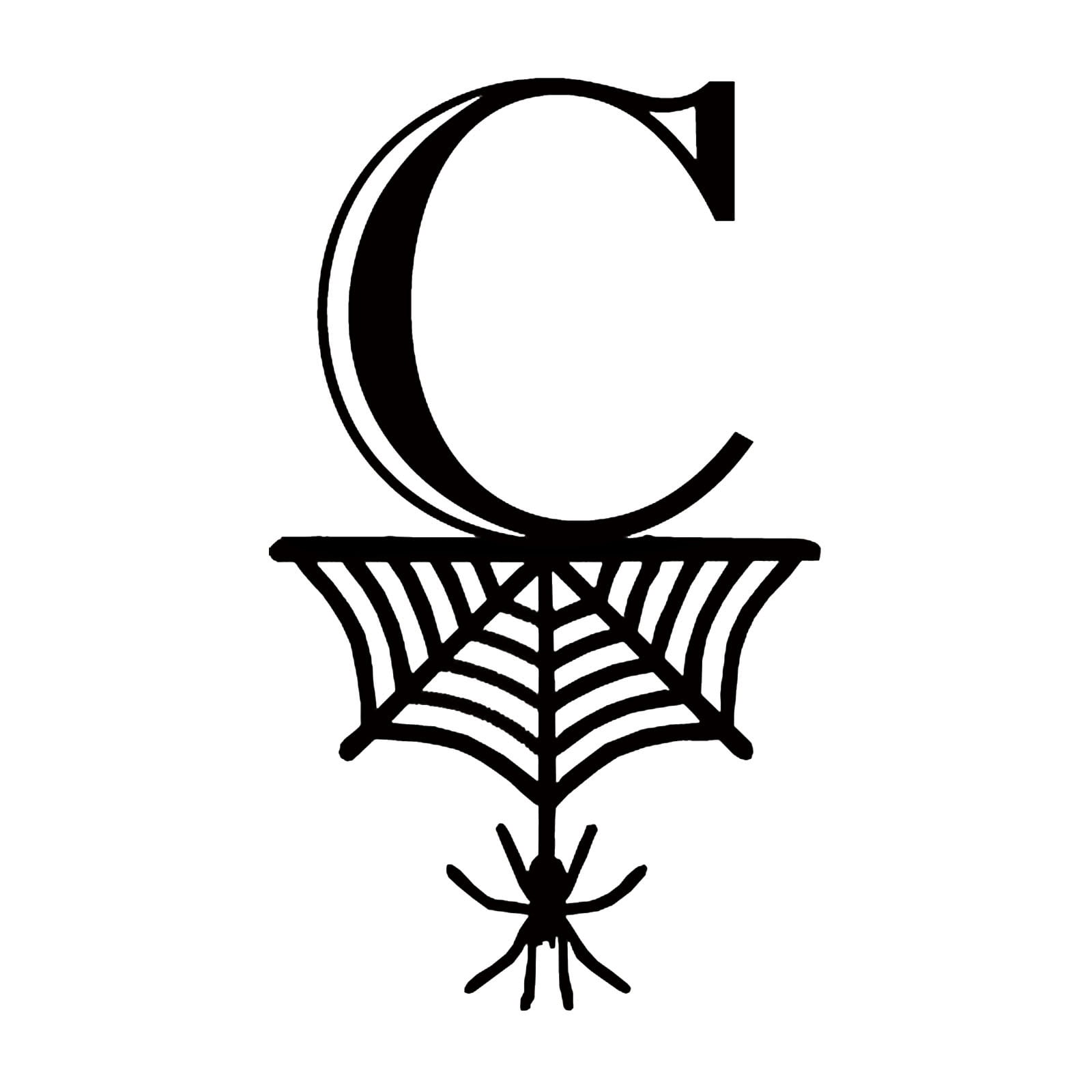 Reduce!SDJMa Halloween Letters Decorations, 2.1"x3.5" Black Hanging ...