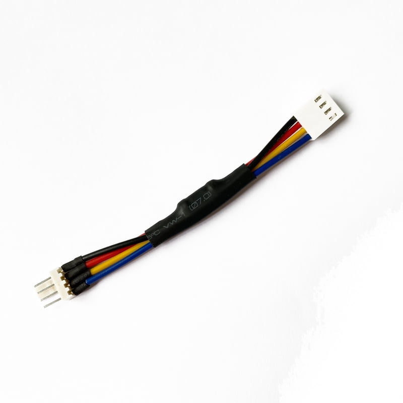 Reduce PC CPU Fan Speed Noise Extension Resistor Cable Wire 4 Pin Male ...