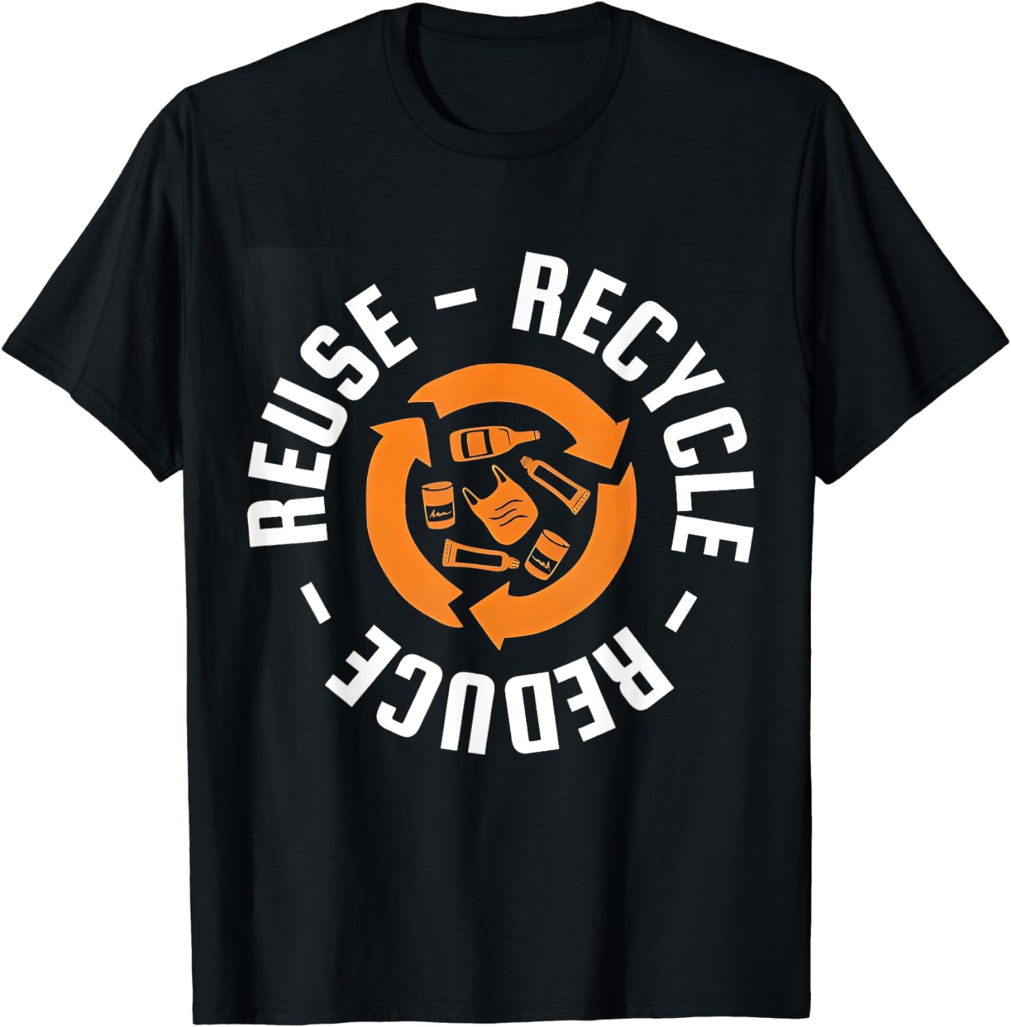 Reduce Reuse Recycle Earth Day 2024 T-Shirt - Walmart.com