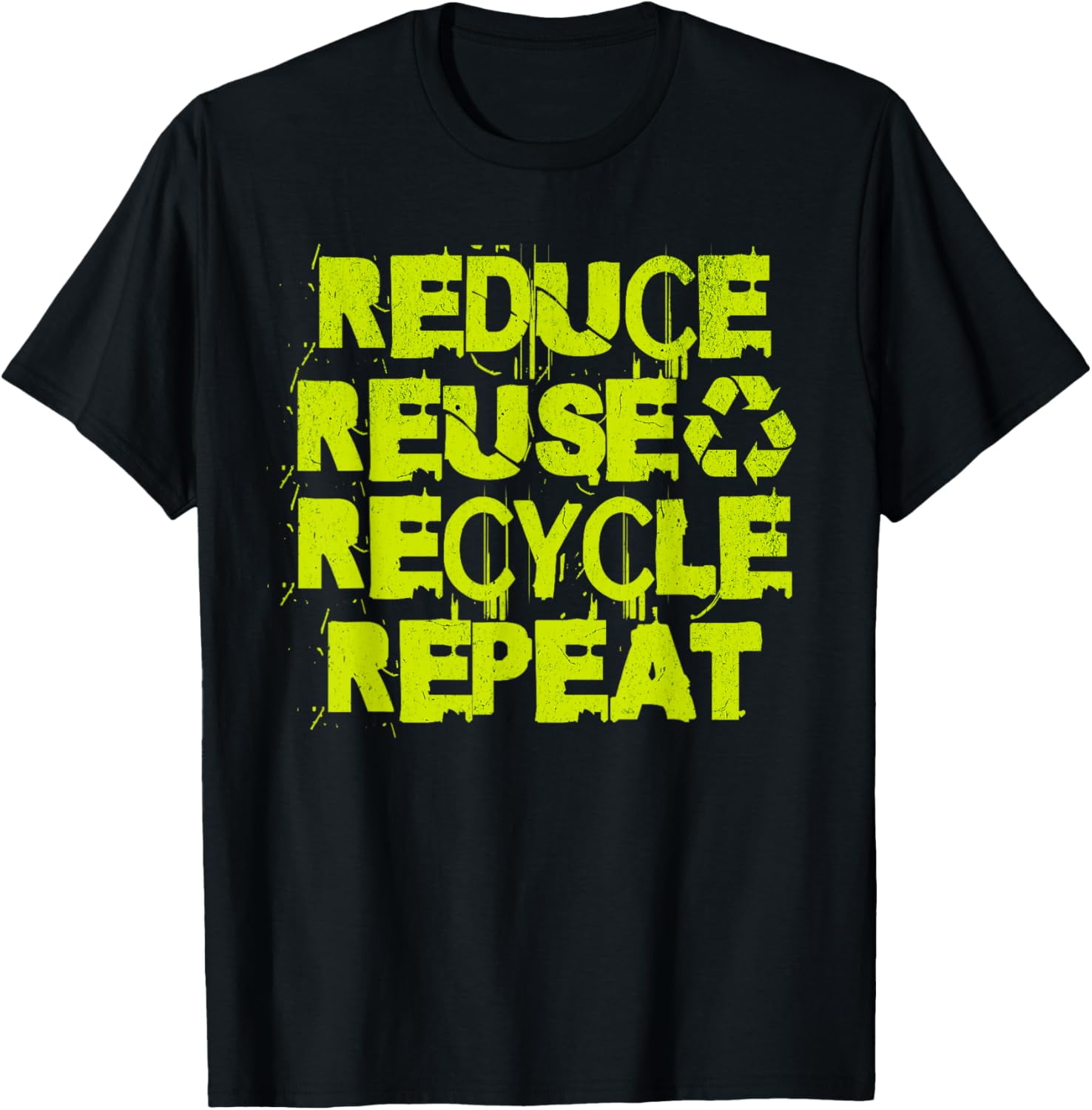 Reduce Reuse Recycle Repeat Earth Day 2025 Environmental T-Shirt - Walmart.com