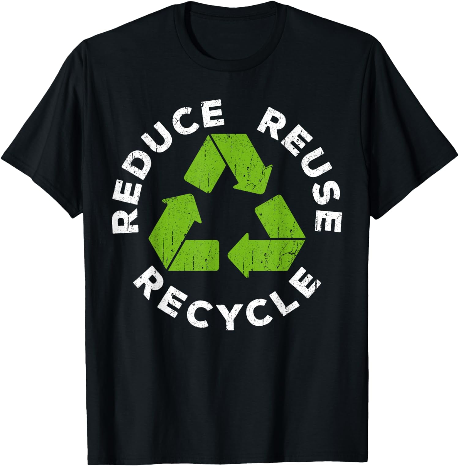 Reduce Reuse Recycle T-Shirt Earth Day 2023 Shirt T-Shirt - Walmart.com