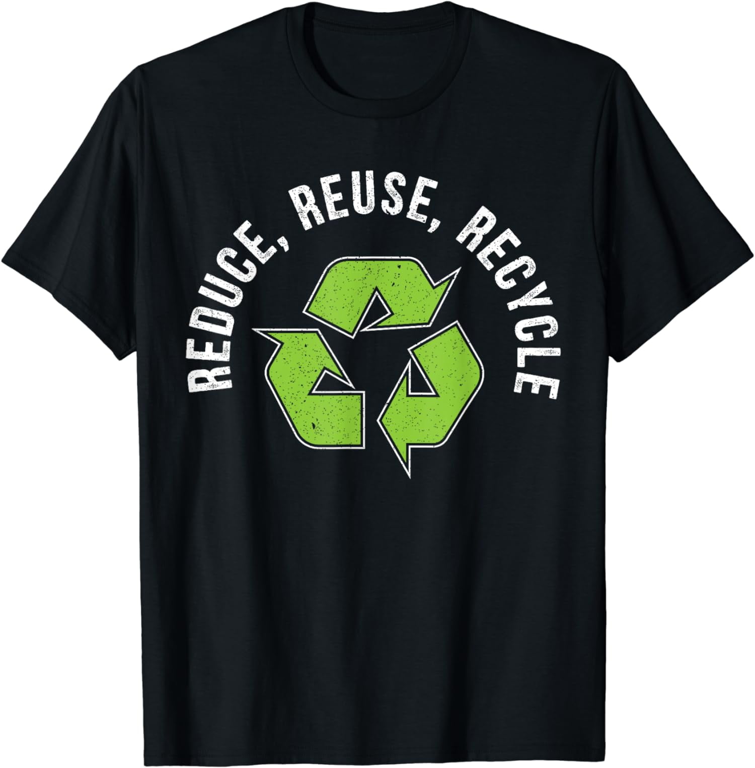 Reduce Reuse Recycle Waste Management Garbage Collector T-Shirt ...