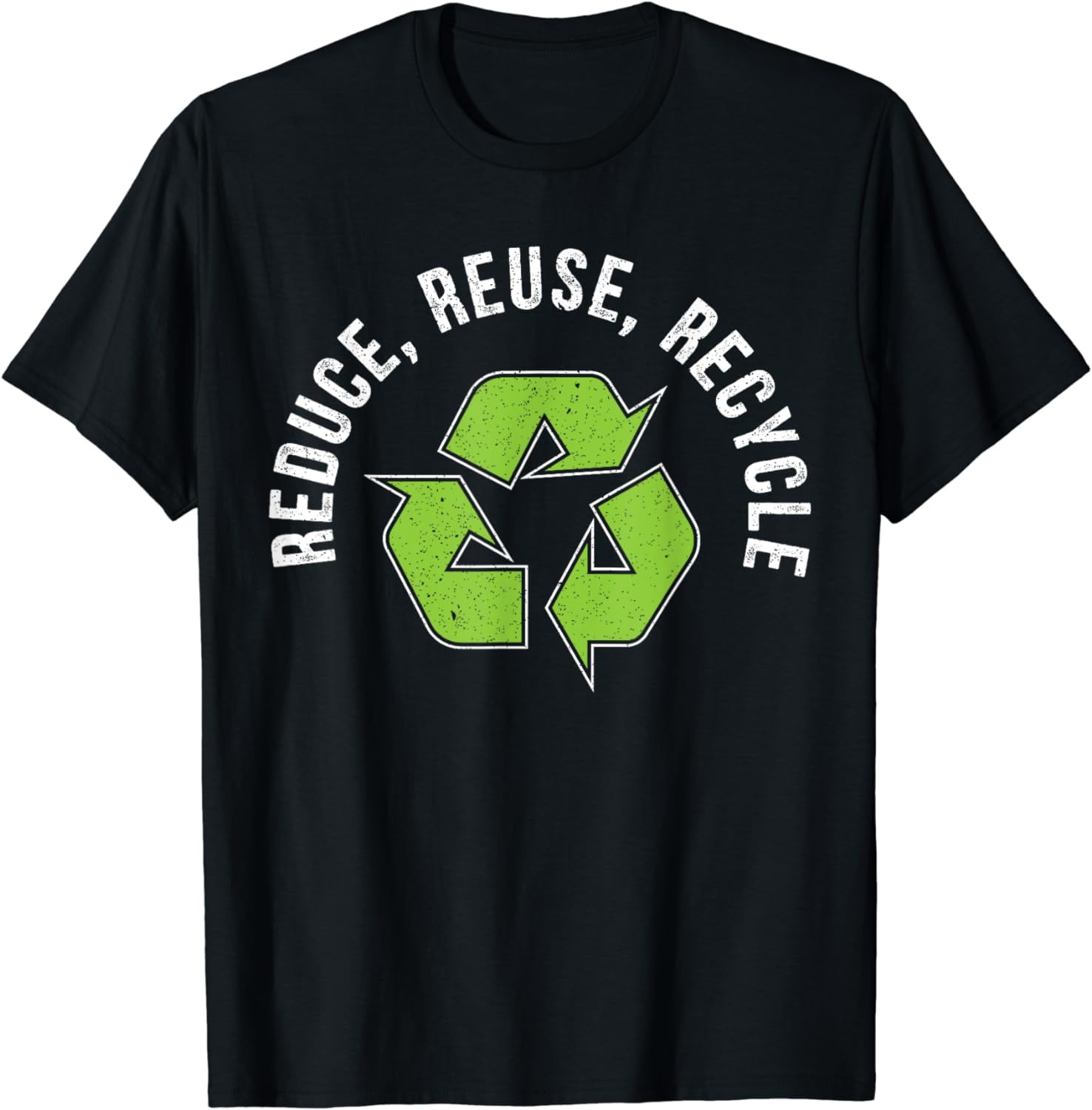 Reduce Reuse Recycle Waste Management Garbage Collector T-Shirt ...