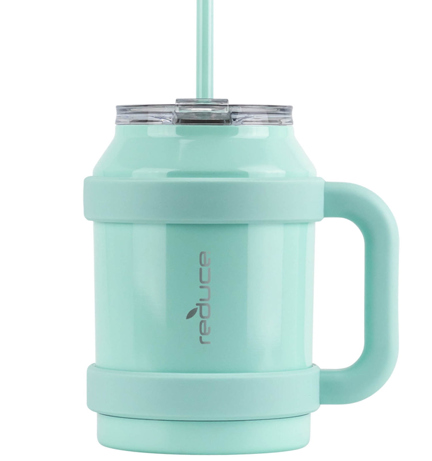 Reduce Vacuum Insulated Stainless Steel Cold1 Mug with Lid and Straw ...