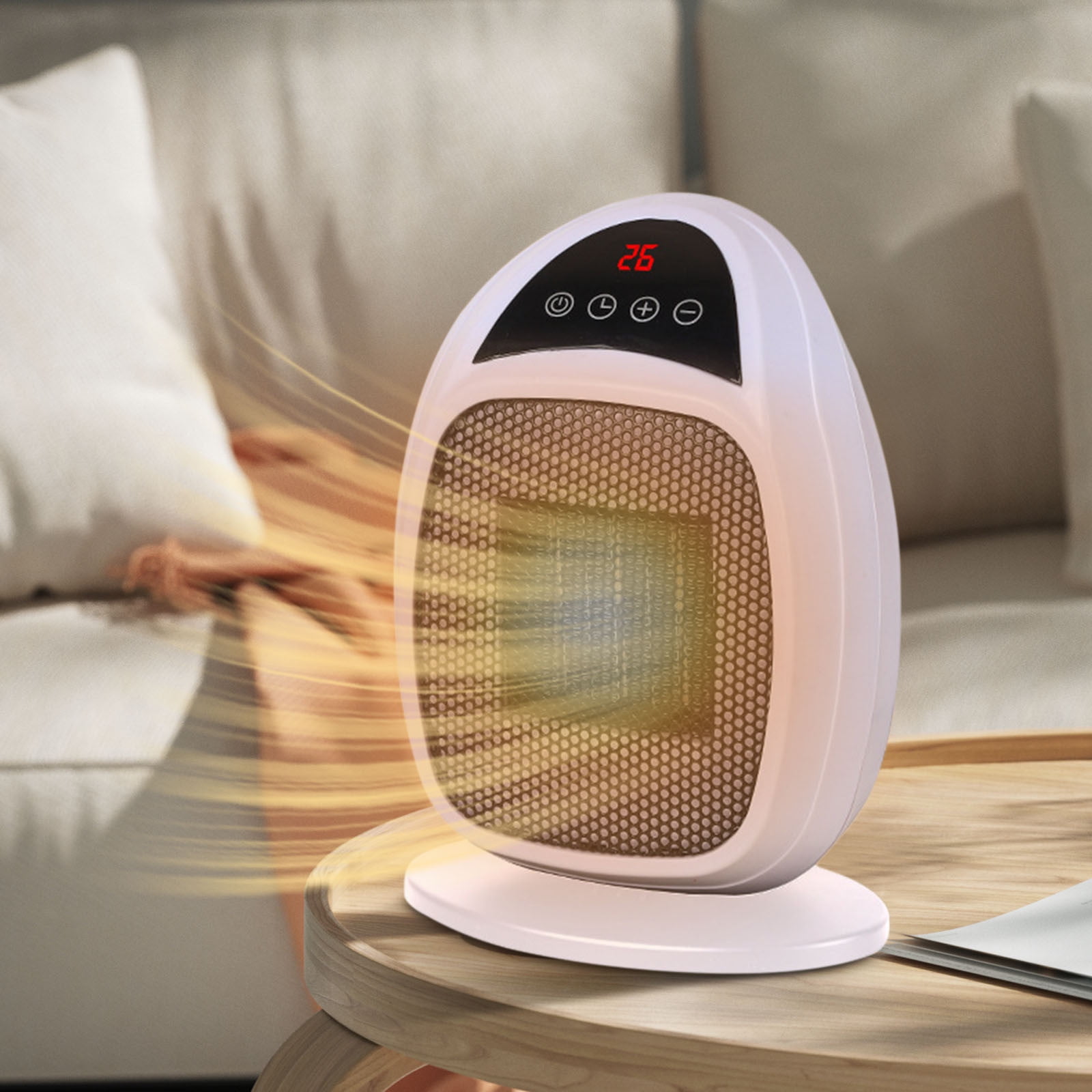 RYDCOT Energy-Saving Portable Heater with Fan Circulation - Home Heater ...