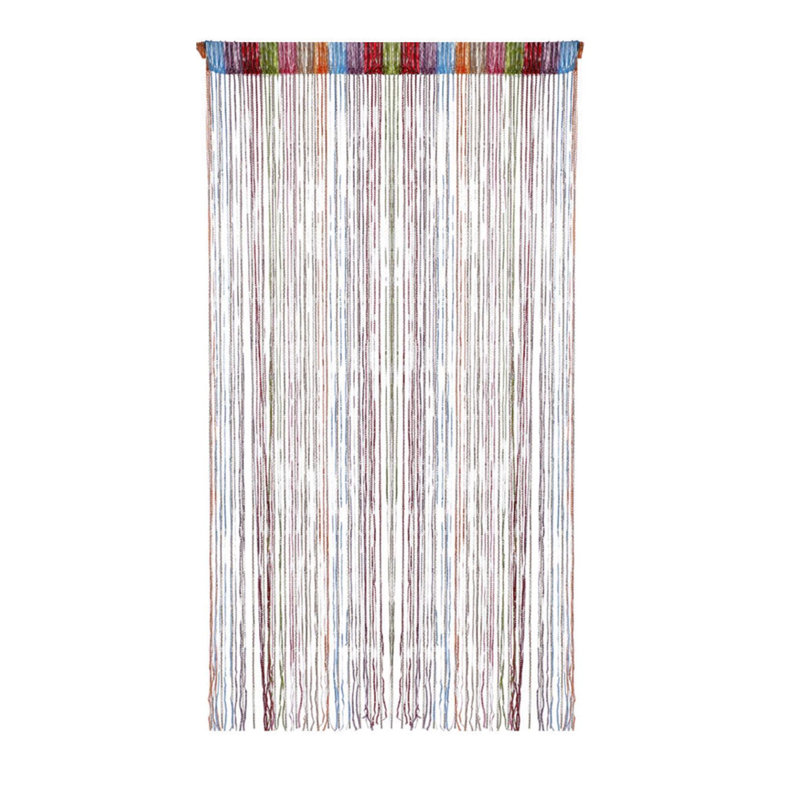 Reduced,BILIKEYU Beaded Door Curtain, Hippie Room Divider with Glitter ...