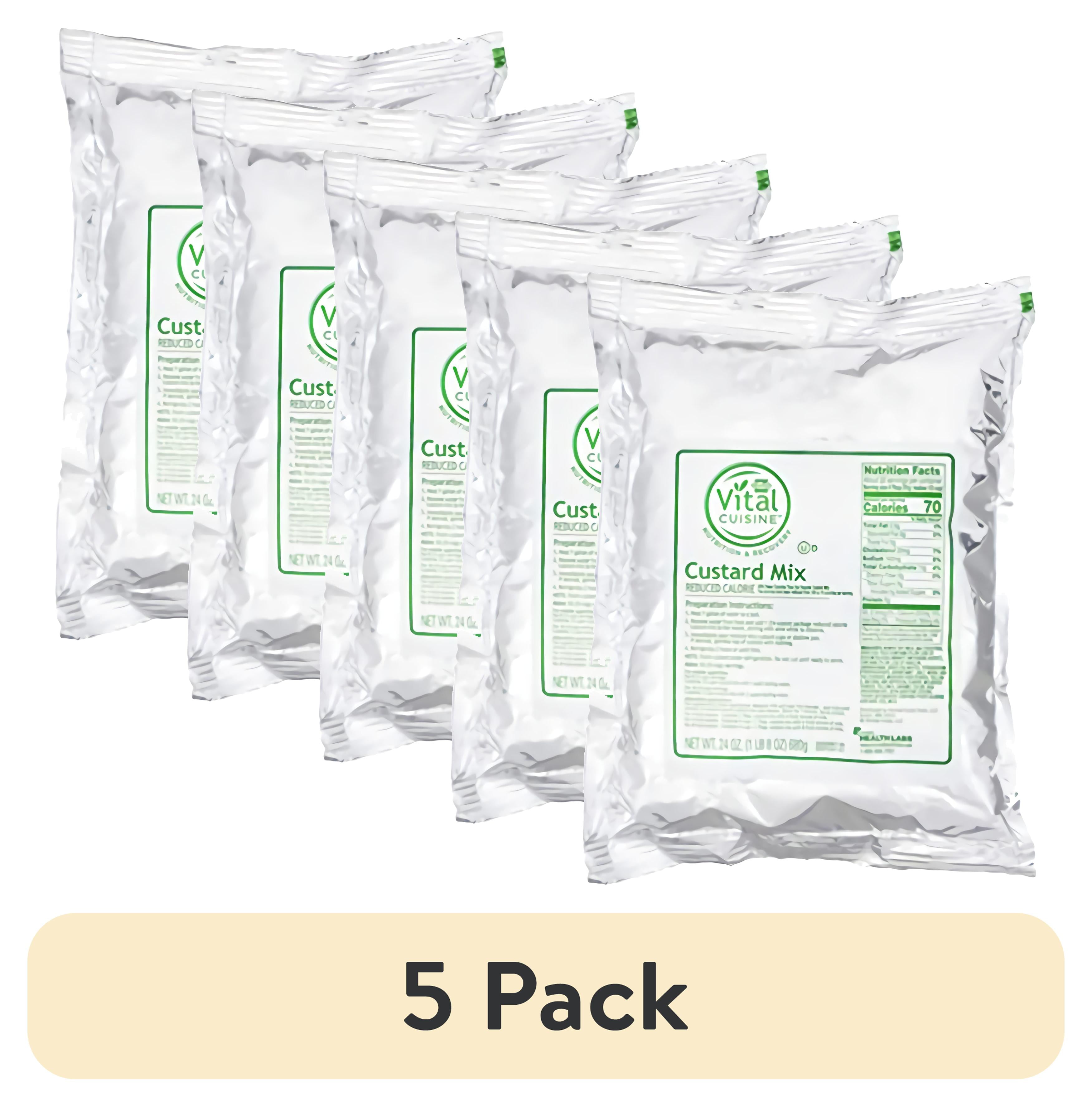 (5 pack) Reduced Calorie Instant Custard Mix by Hormel Vital Cuisine ...