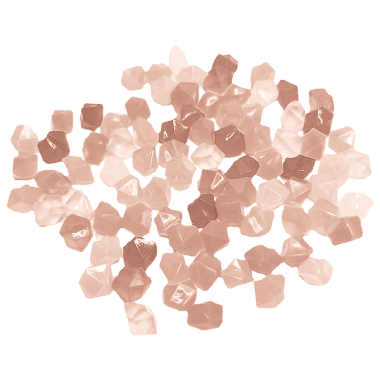 Reduced Glow Pebbles, 100 pcs Blue Glowing Rocks for Outdoor Decor ...