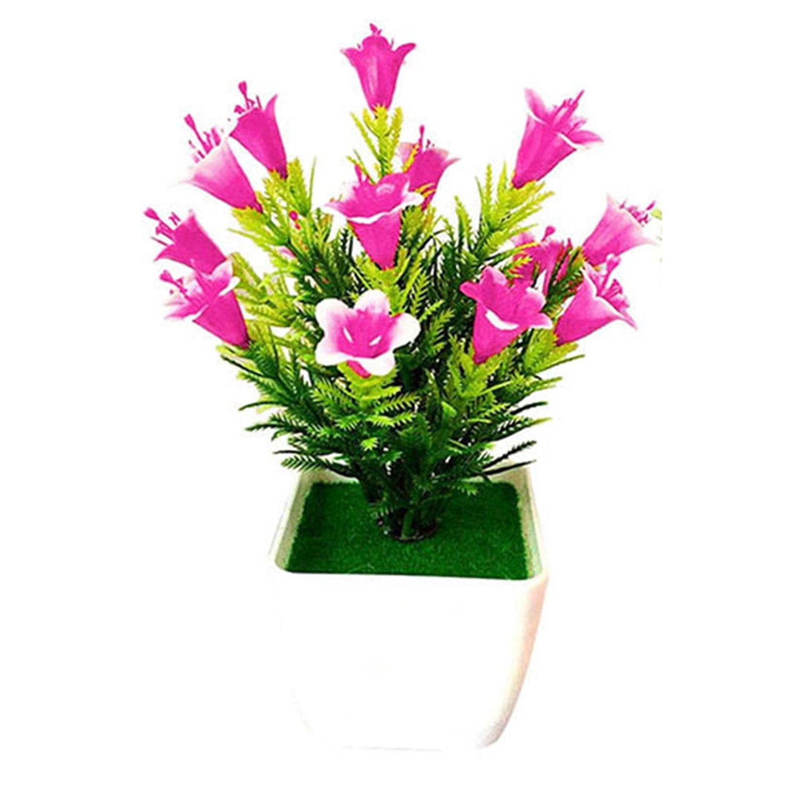 Reduced!JJHGVB Artificial Calla Lily,Faux Potted Plant for Home, Office ...