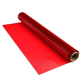 Red Cellophane Wrap