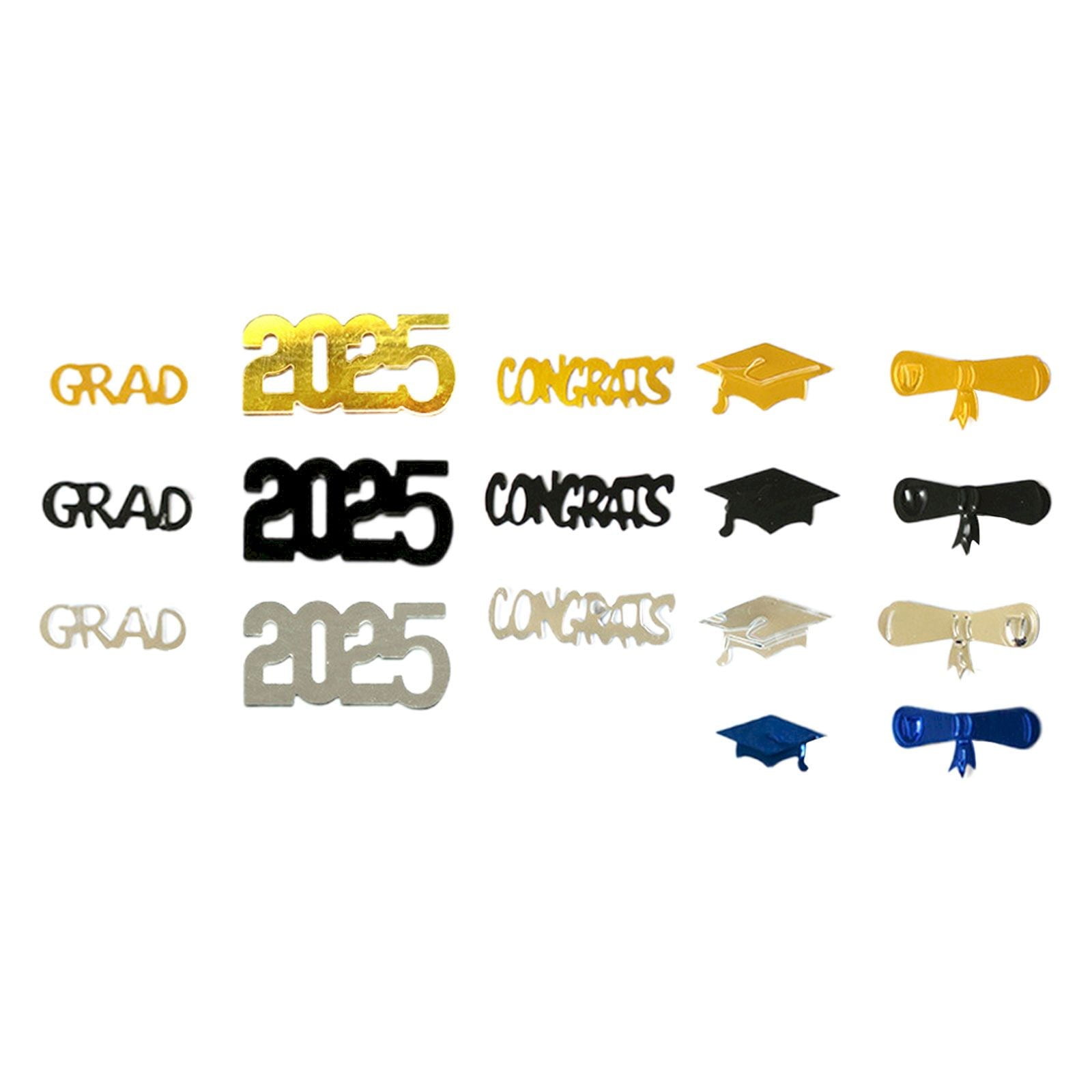Reduced!JJHGVB Graduation Confetti Paper, 2025 Graduation Table ...