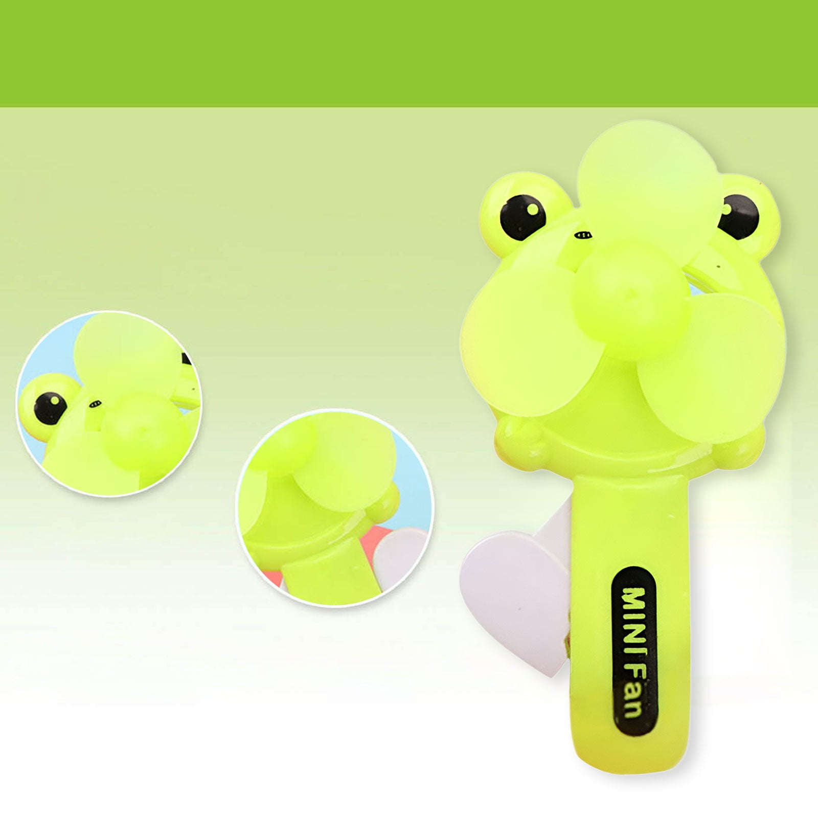 Reduced! NIHOND Handheld Fan Portable Hand Fan Plastic Cute Cartoon ...