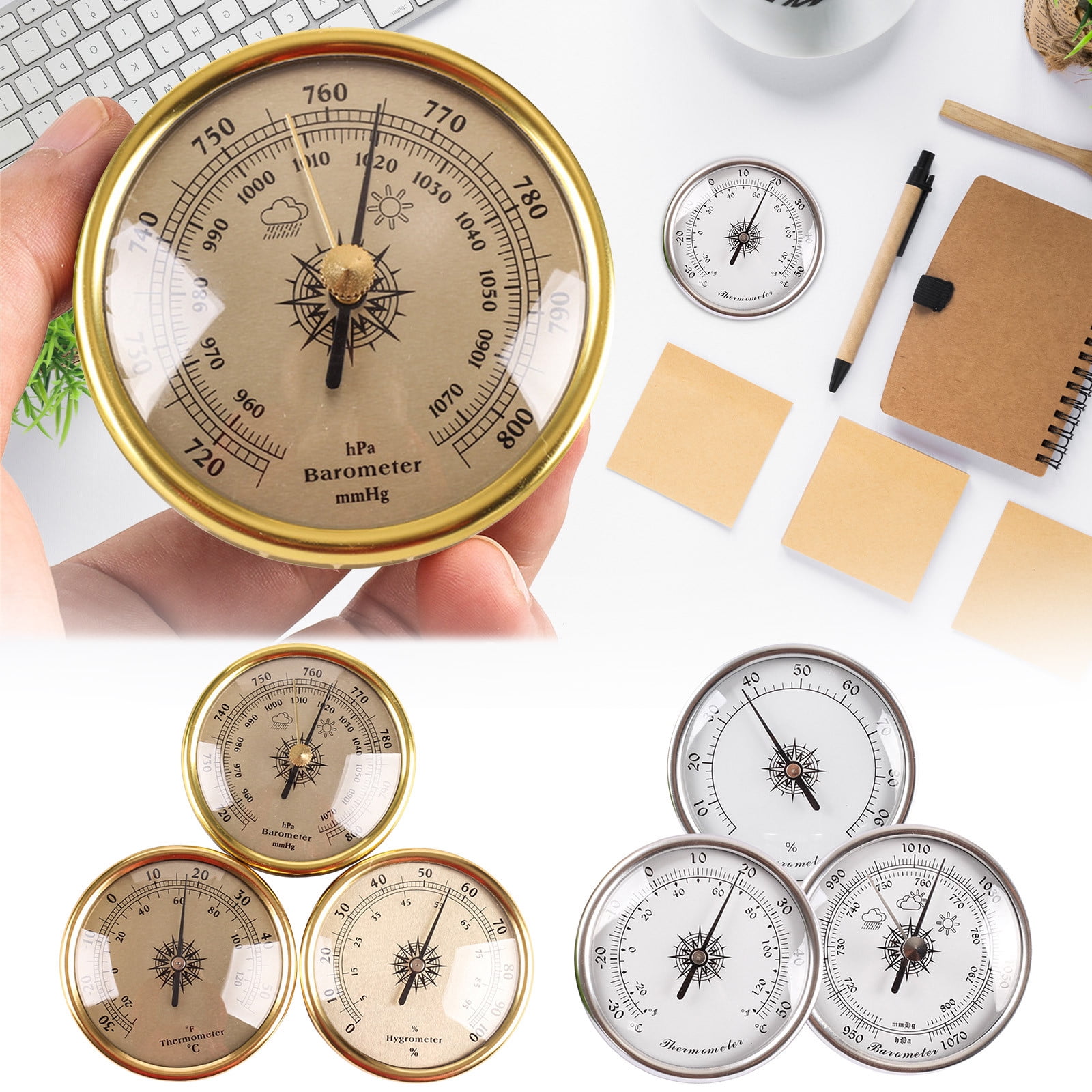 Reduced Price, 3-in-1 Outdoor Travel Manometer, Hygrometer, and ...