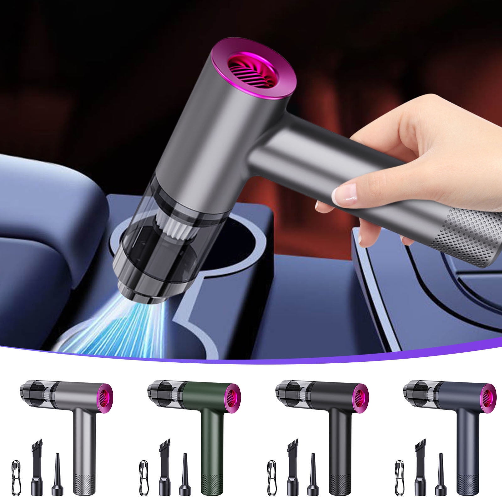 Reduced Price, Car Mounted Vacuum Cleaner, Wireless Portable, Handheld ...