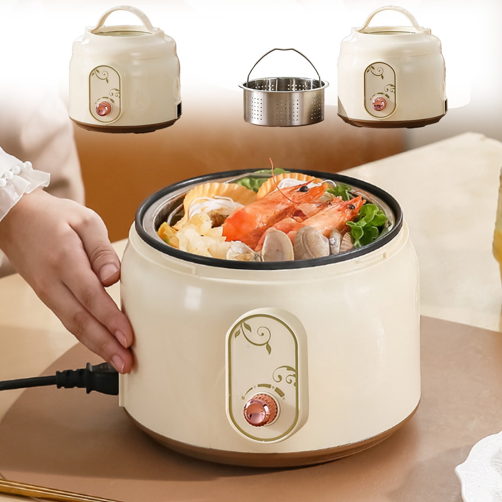 Reduced Price, Akmoler Mini Electric Rice Cooker Multi-functional ...