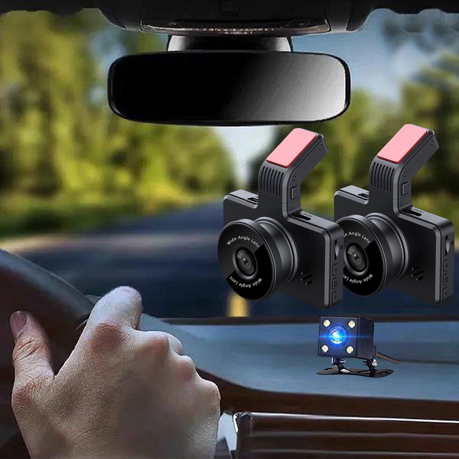 Reduced Price, Dash Cam 1080P FHD DVR Car Recorder, 3-Inch IPS Screen ...