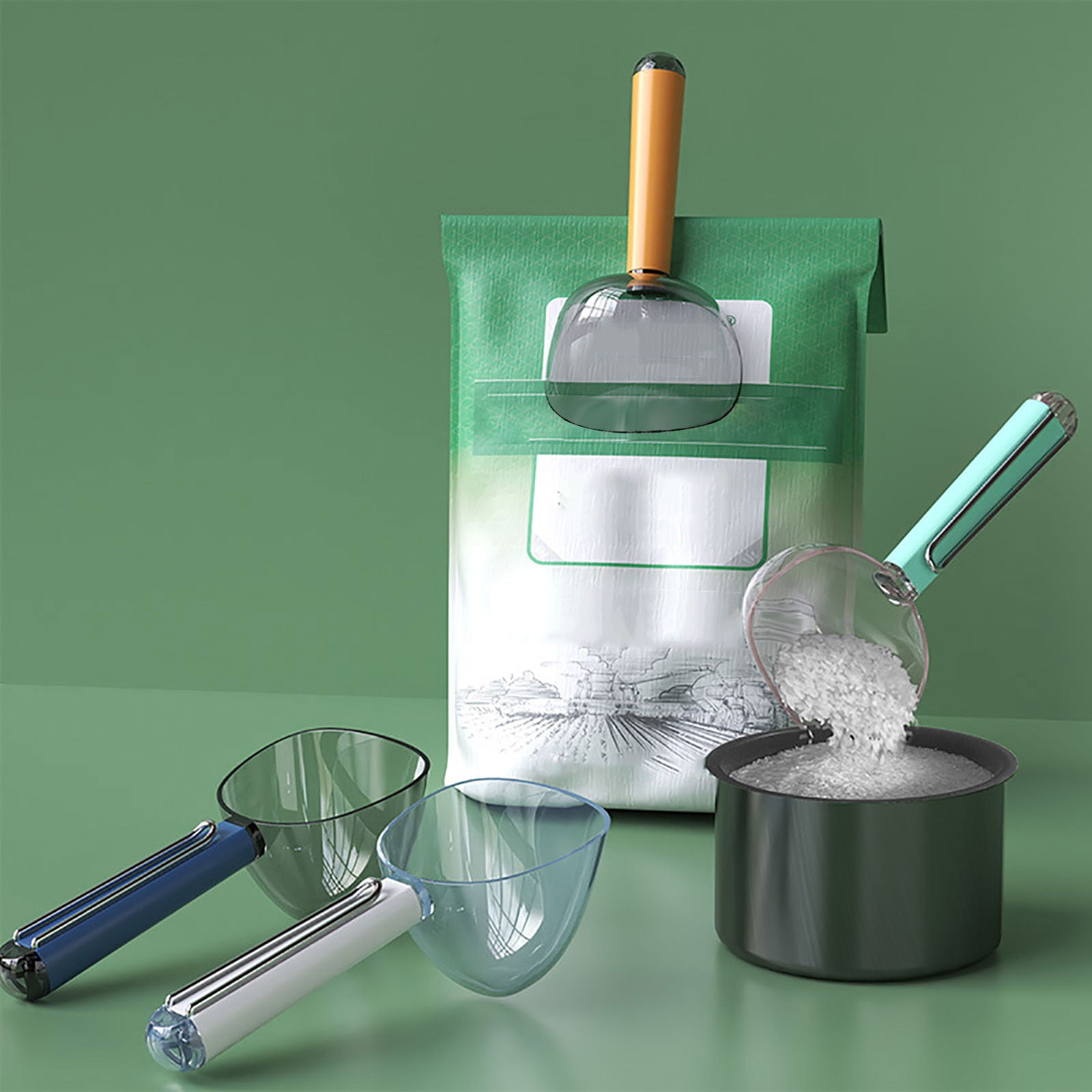 Reduced Price, Measuring Rice Spoon, Two-in-One Grains Spoon, Kitchen ...