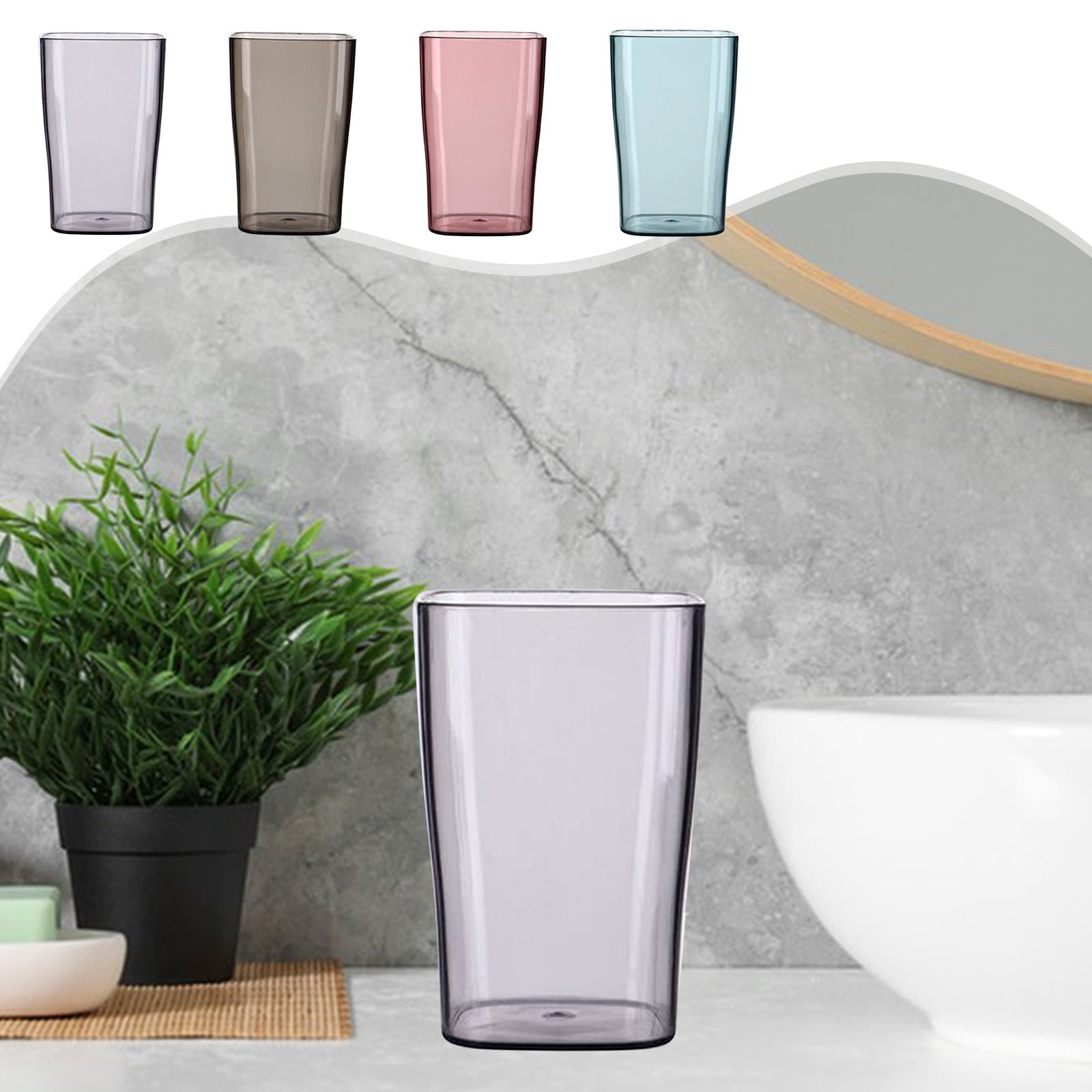 Reduced Price, Mouthwash Mug Toothbrush Cup, Stainless Steel, Travel ...