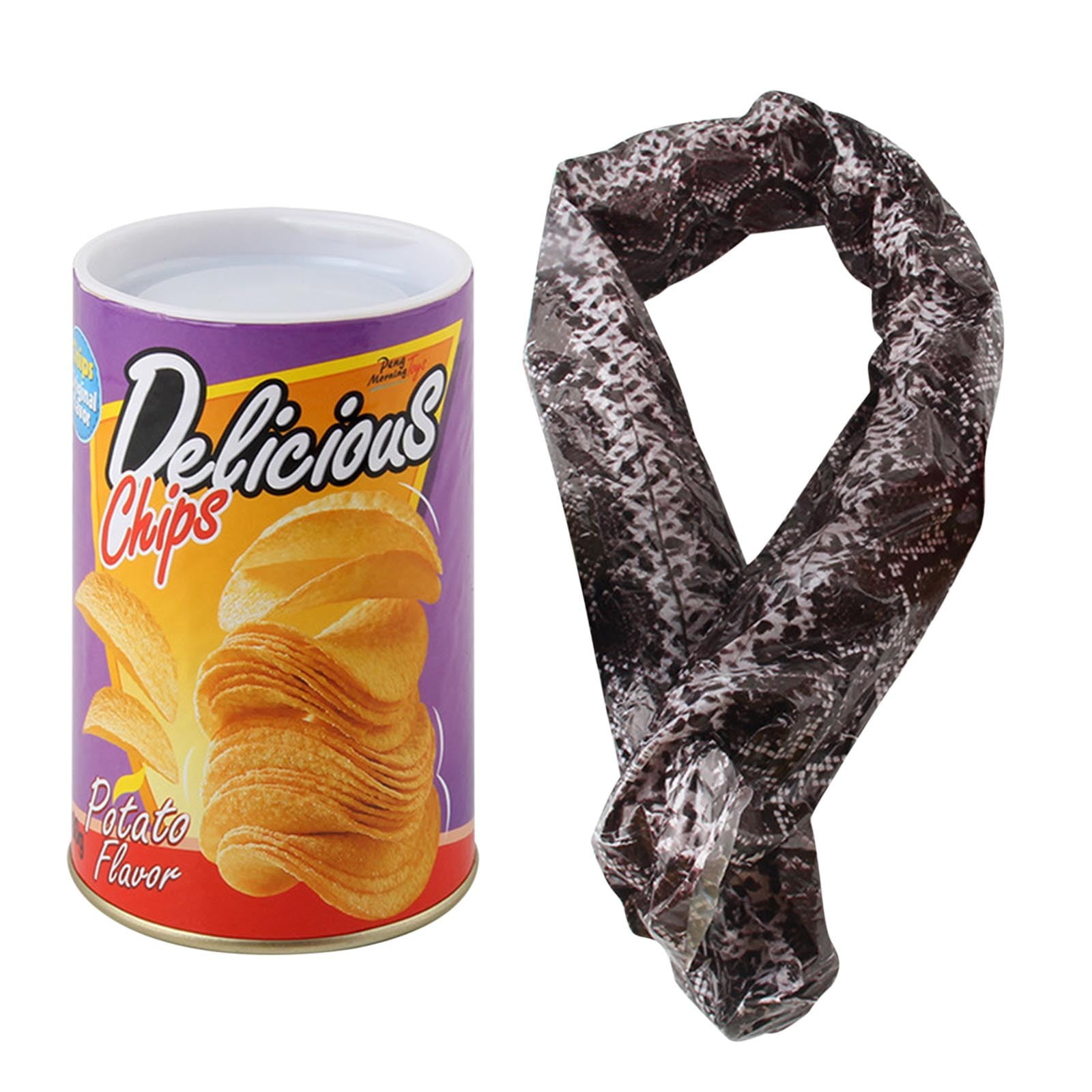 Reduced Price, Snake Prank Toy, Potato Chip Canister, Jumping Snake ...