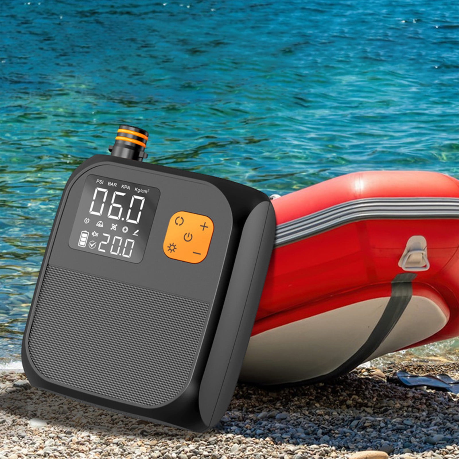 Reduced Price, Vsgery Wireless Inflator Pump, Portable Air Compressor ...