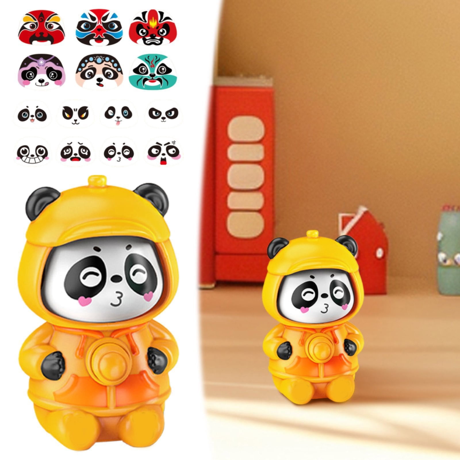 Reduced! SSNTSY Creative Changing Panda Doll Toy Sichuan Opera Changing ...