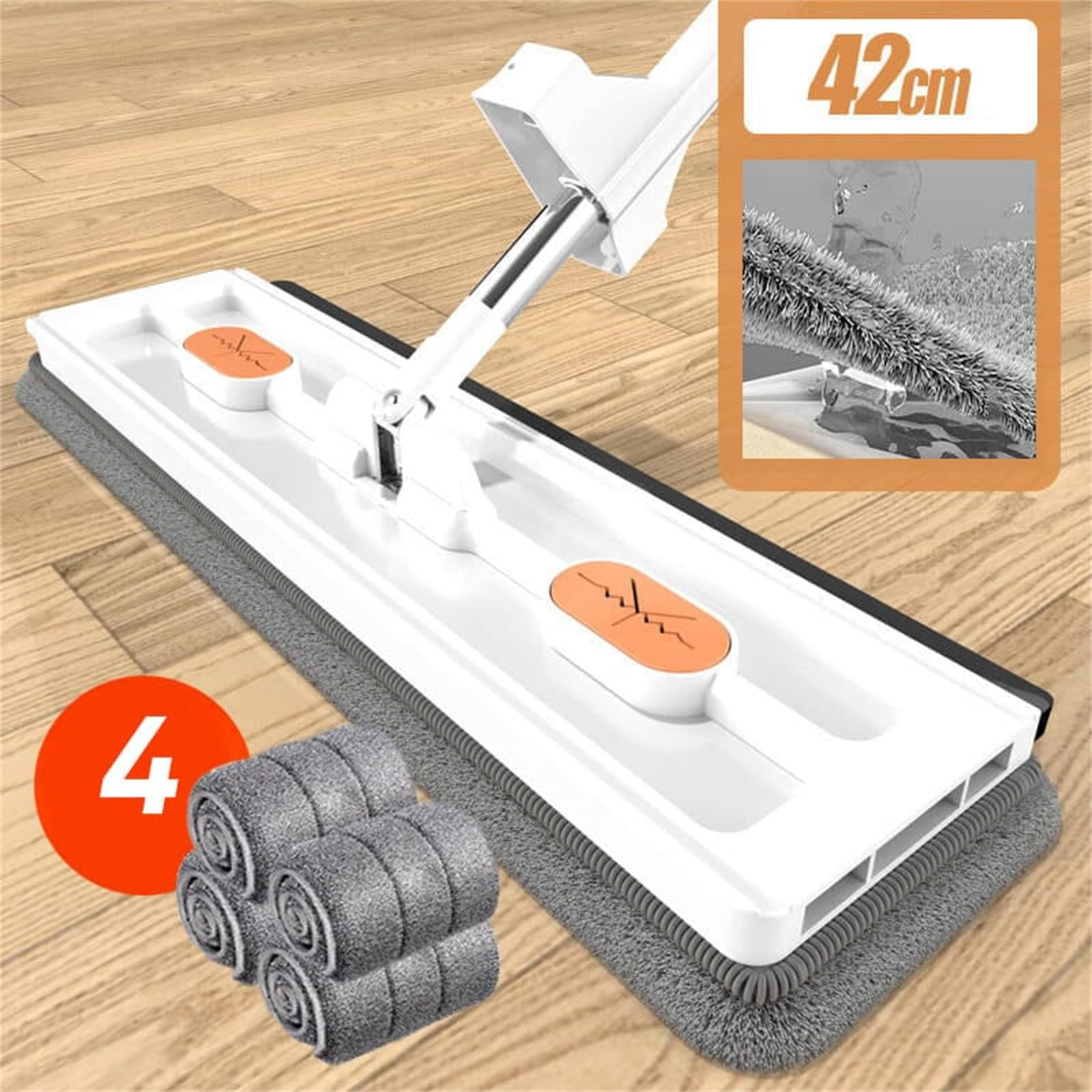 Reduced! SSNTSY Large New/Style Flat Mop 360° Rotating Magices Self ...