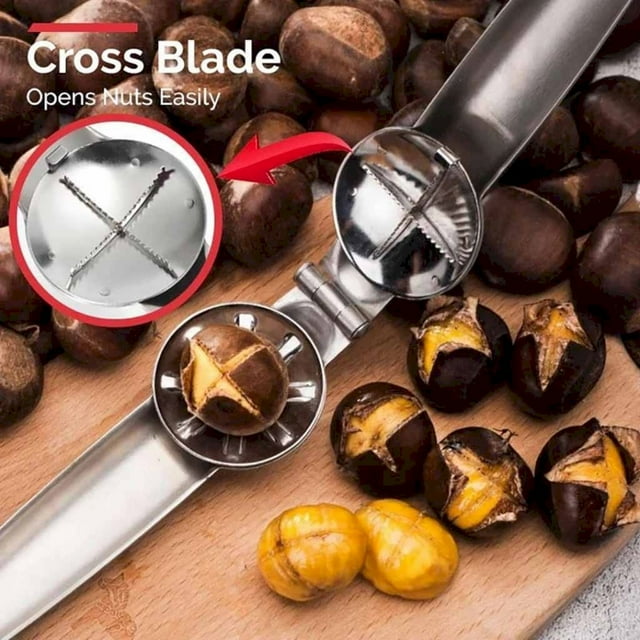 Reduced!SSNTSY Protable Nutcracker Chestnut Clip,304 Stainless Steel ...