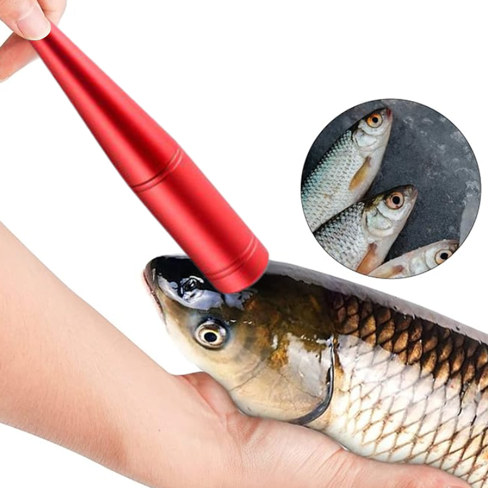 Reduced! SSNTSY SPRING PARK Fishing Priest Fish Whacker Fish Bat Portable Multifunctional ...