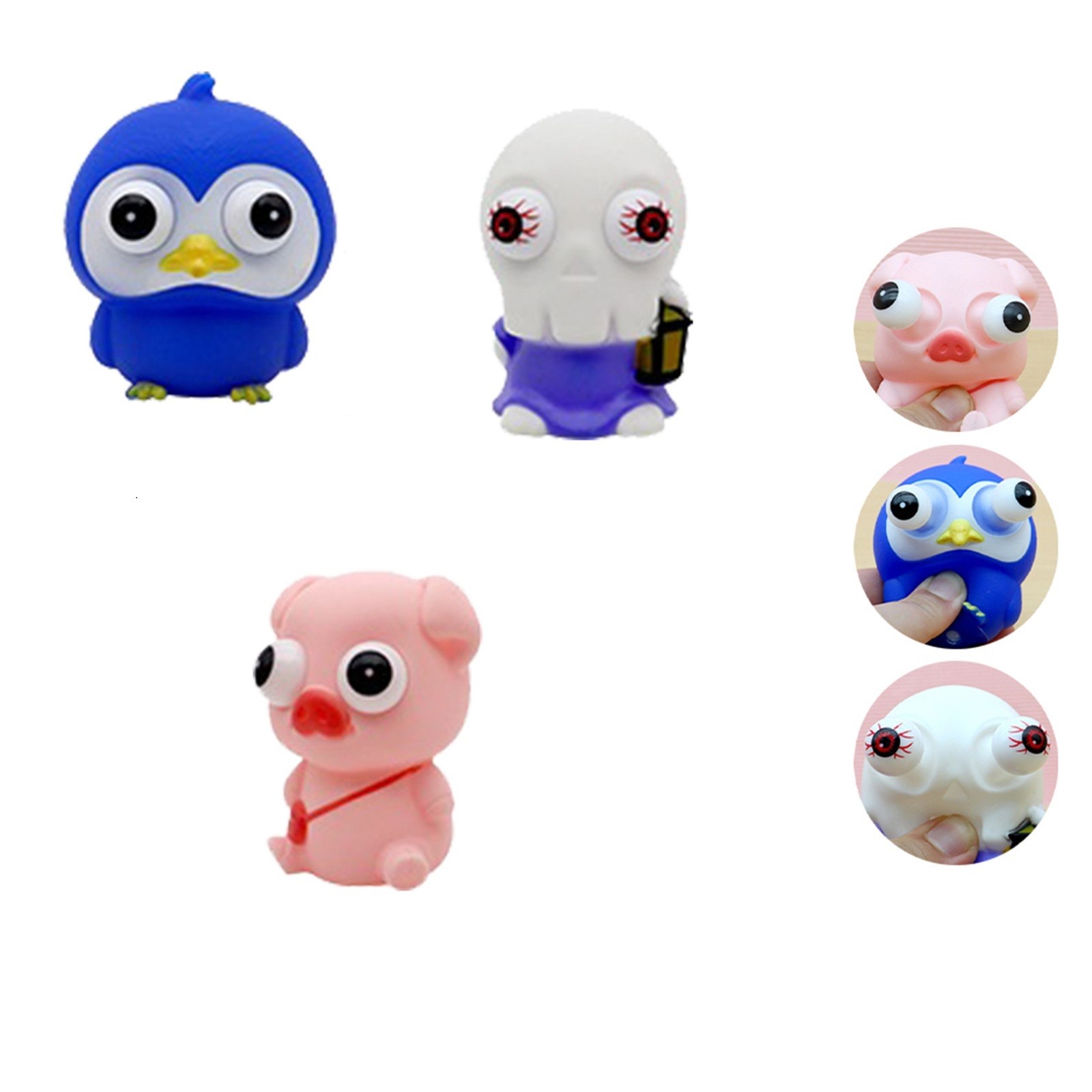 Reduced! SSNTSY Stress Toy 2025 Popping Dragon Funny Eyeball Toys Out ...