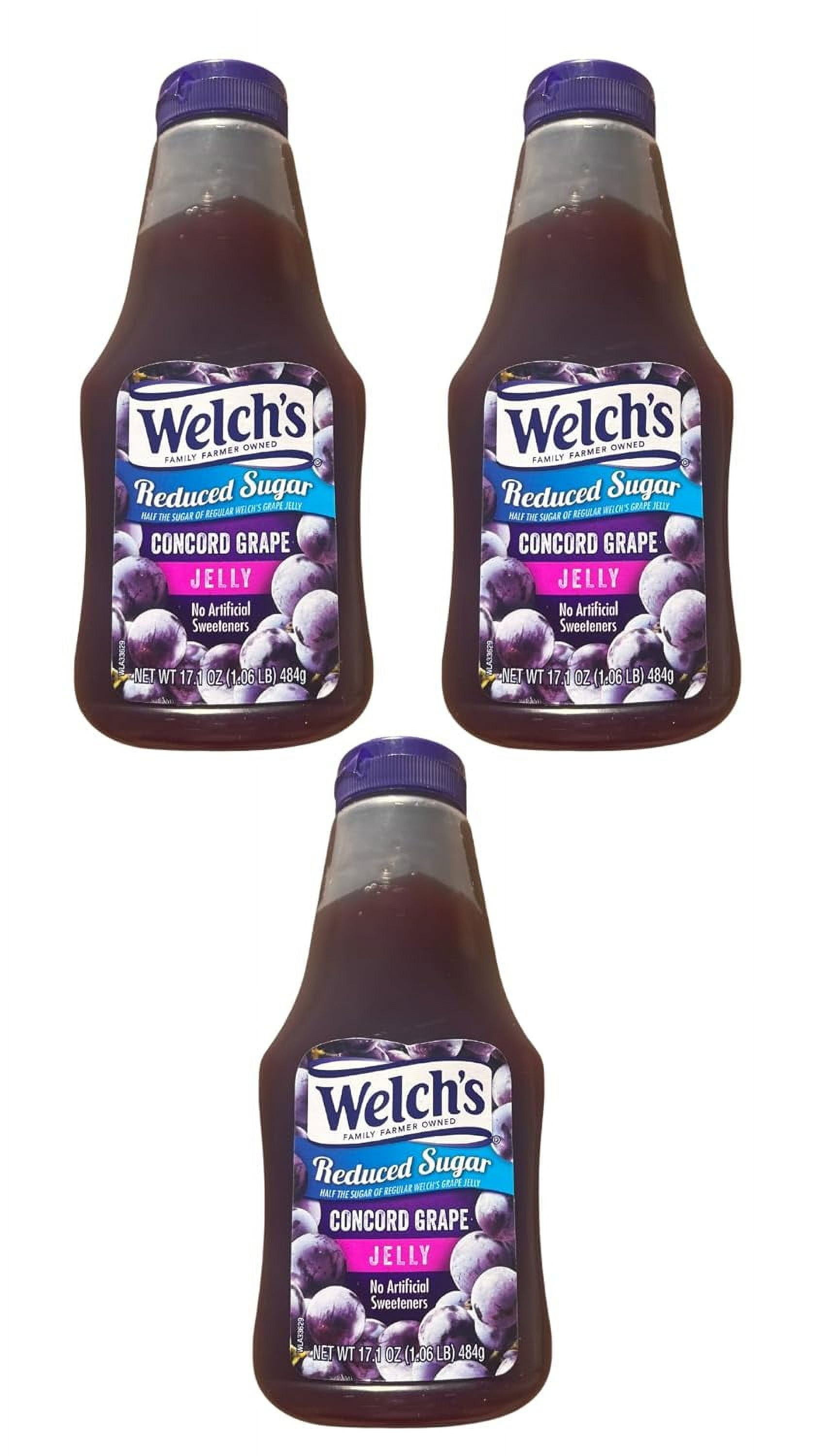 Reduced Sugar Grape Jelly 17.1 oz (Pack of 3) - Walmart.com