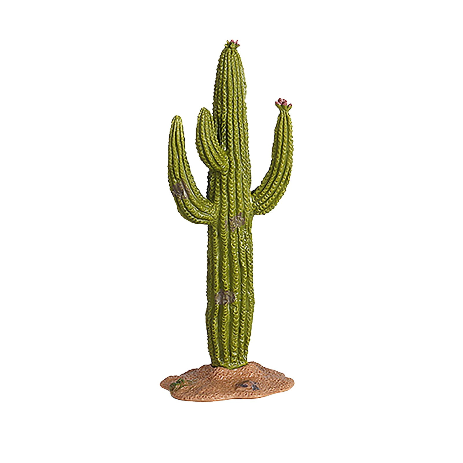 Reduced!VOYOAO Fake Cactus Statues Artificial Cactus Figurine Simulated ...