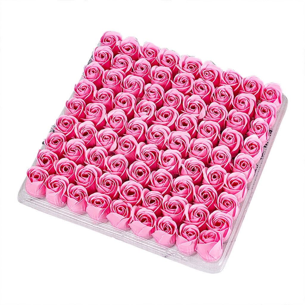 Reduced!VOYOAO Preserved Flowers Soap Flowers Eternal Rose Artificial ...