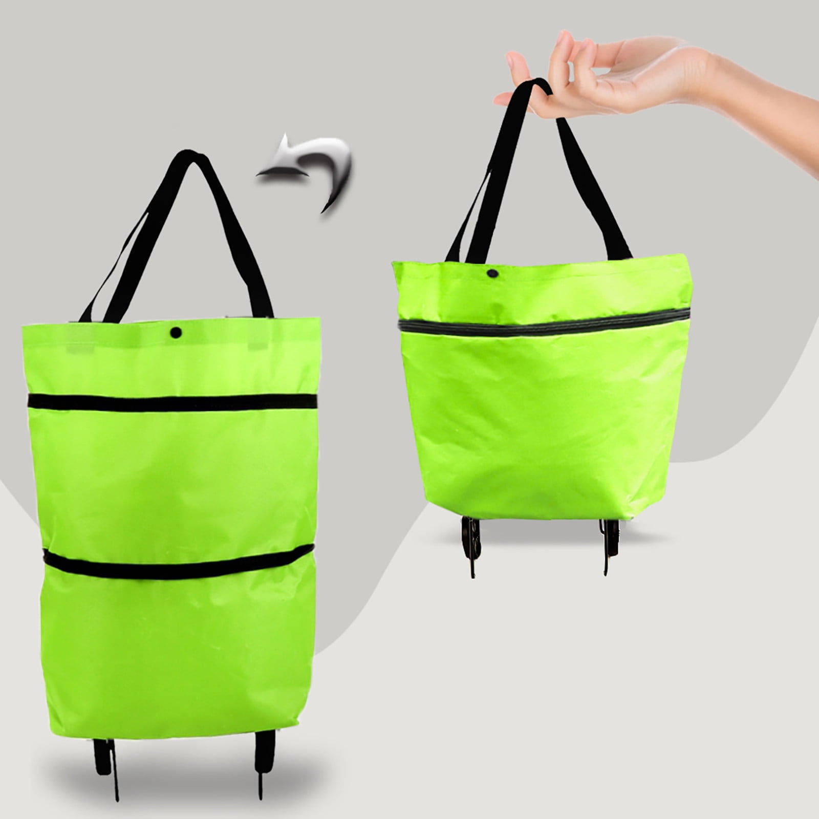 Reduced!VOYOAO Shopping Trolley Bag Portable Multifunction Folable Tote ...