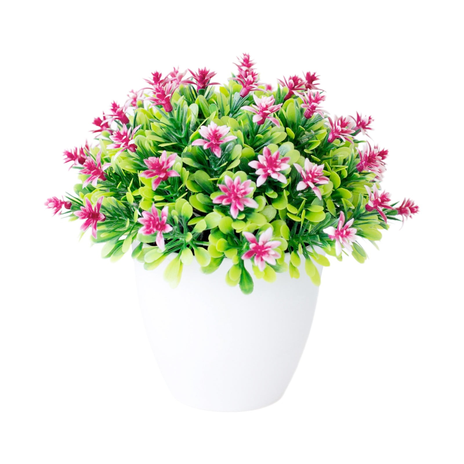 Reduced!VOYOAO rtificial Flower Plants, Mini Fake Flowers in Pot for ...